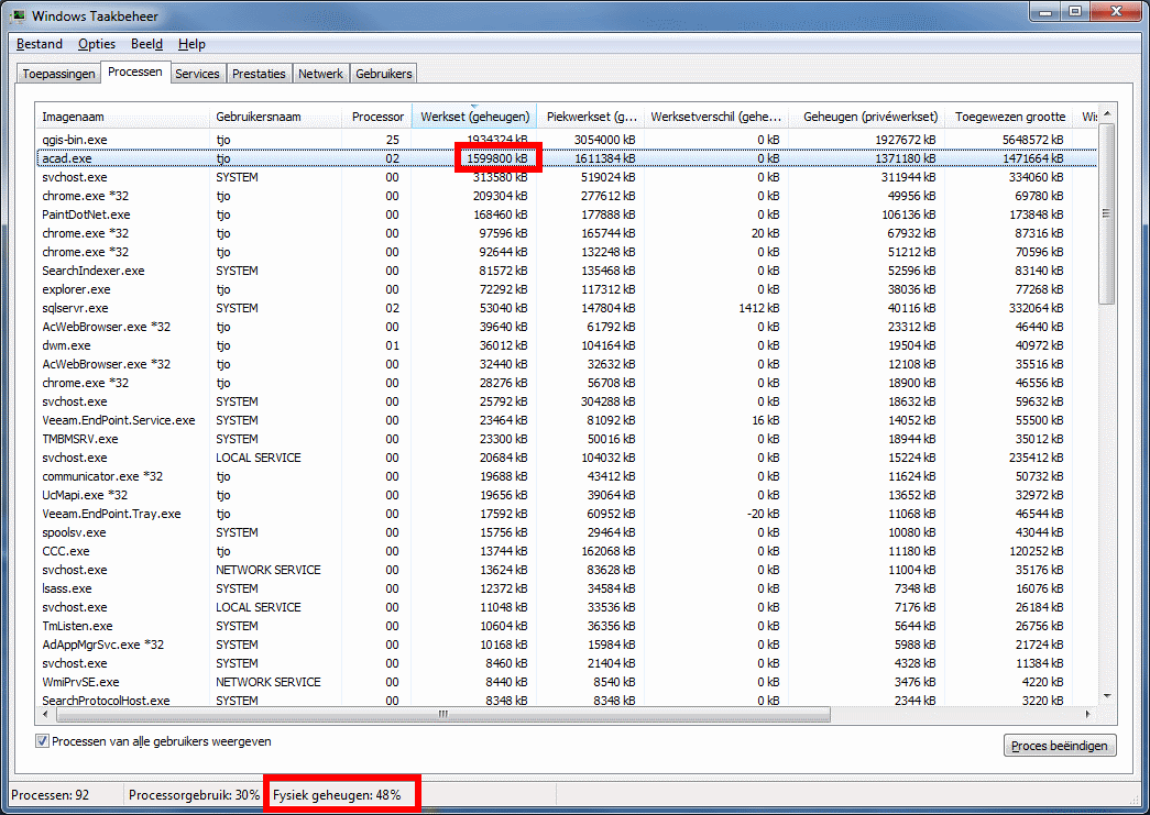 AutoCAD 2017 Memory Leak? - Page 2 - Autodesk Community