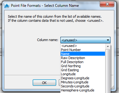 Insert points from survey database, renumber points & point importing formats - Autodesk Community