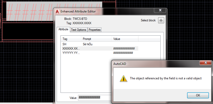 Solved Attribute Text Not Display Autodesk Community