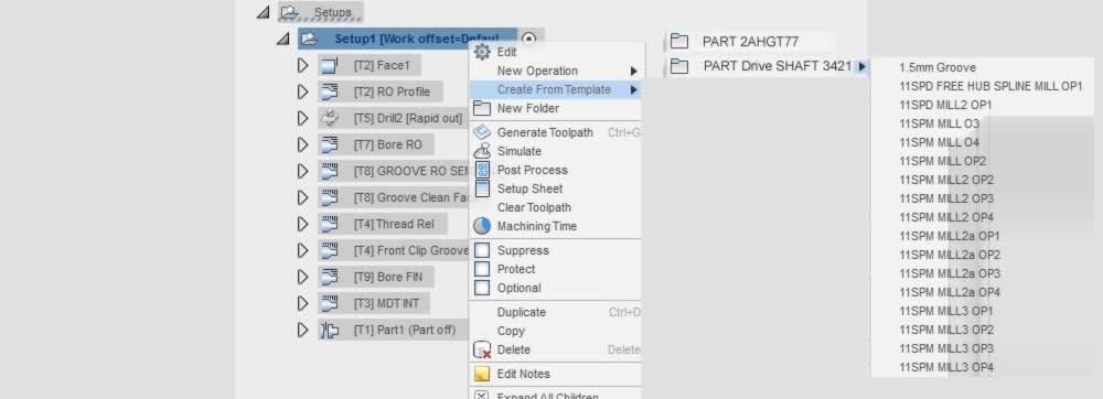 Cam Templates User Interface - Autodesk Community