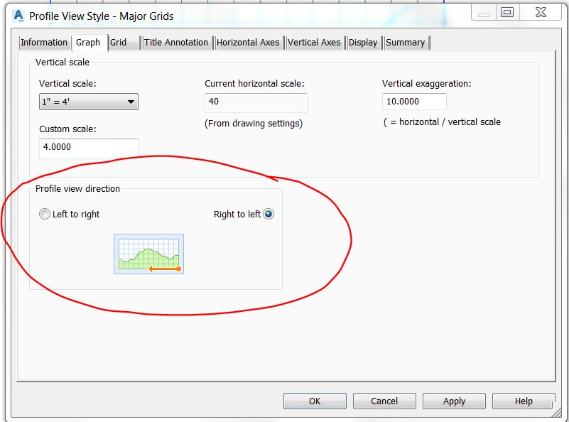 Answer Day - Profile View - Stationing Right to Left - Autodesk Community