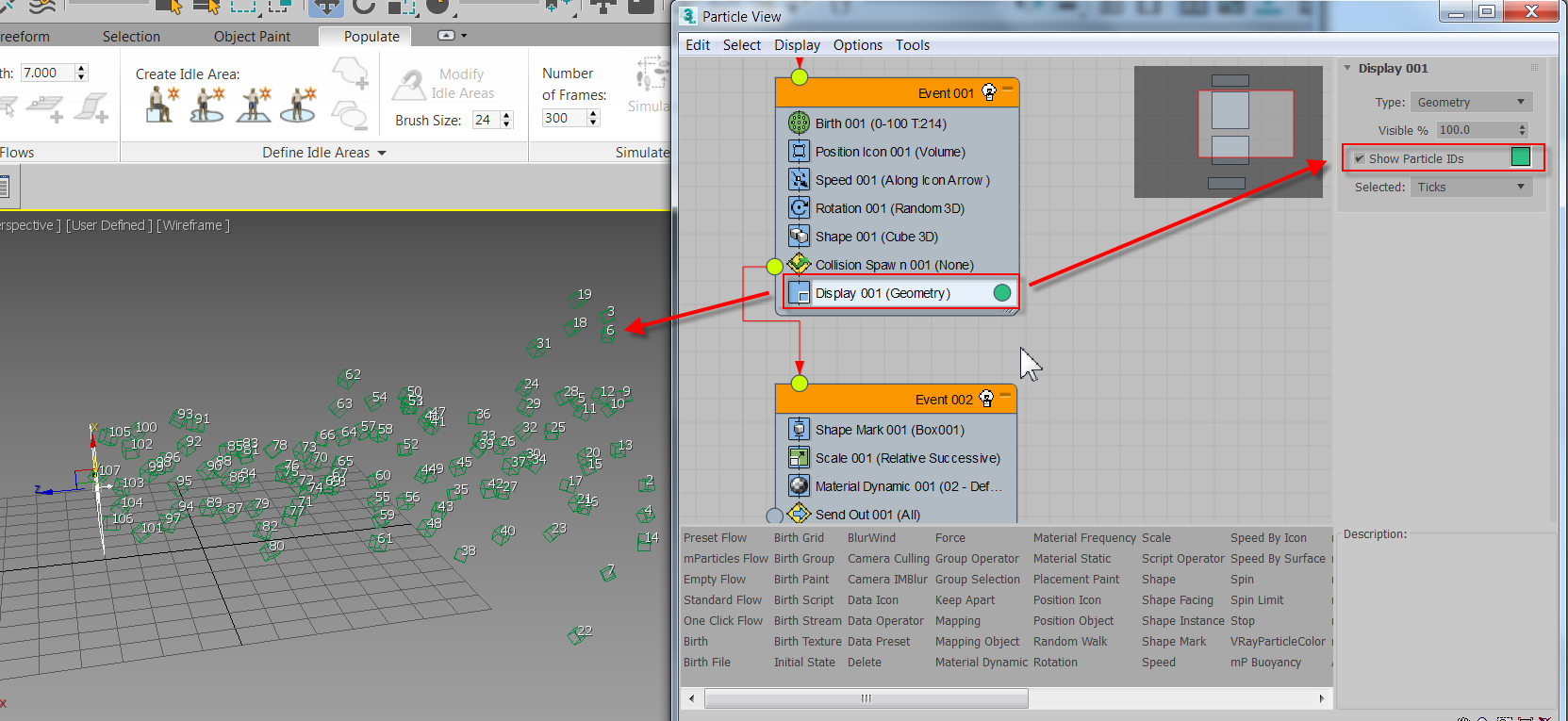 Solved: can I get transform of every particle in particle system? like "super spray" - Autodesk ...