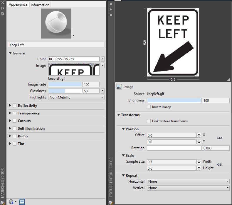 Custom Traffic Sign - Autodesk Community