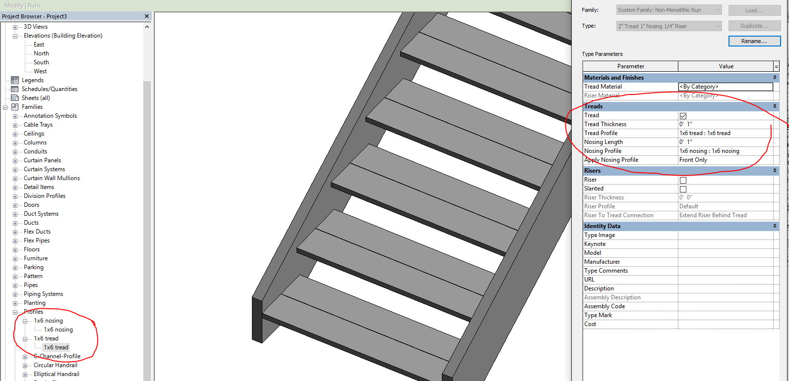 Stairs with mutliple tread boards? - Autodesk Community