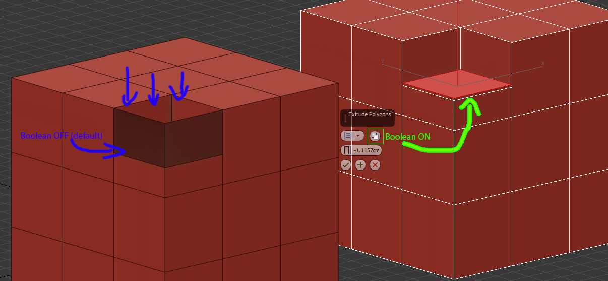 Better Extrusions (like sketchup, with boolean Option) - Autodesk Community