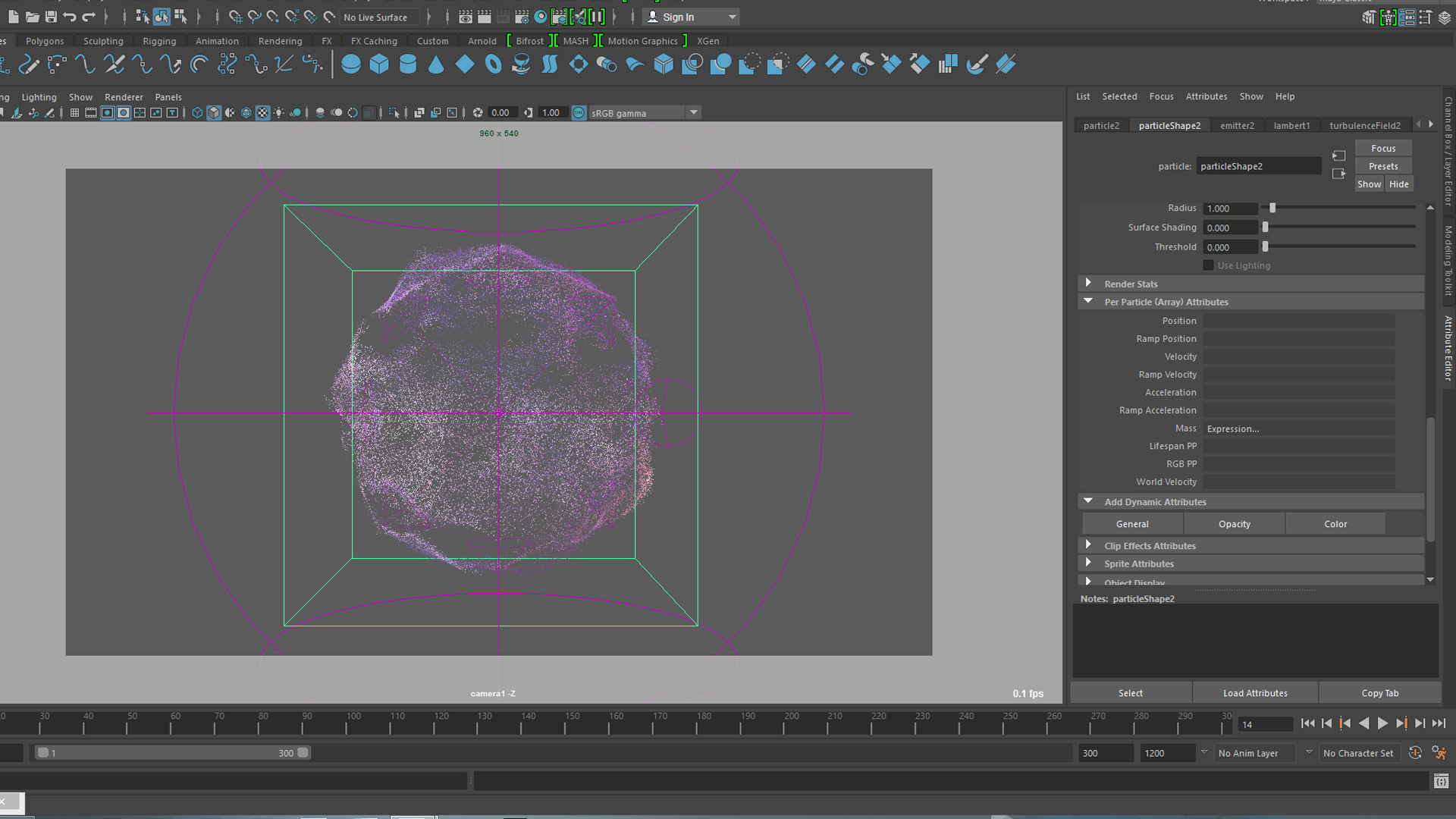 Solved: Maya Software rendering- Particle Material/color not shown/all ...