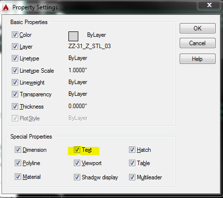 Solved: how to use text match properties! - Autodesk Community