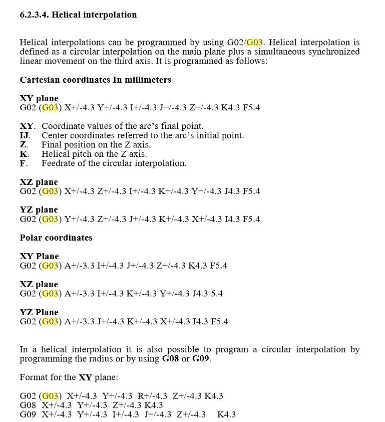 my k values are coming as negative but my machine needs positive k ...