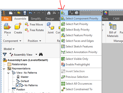 Solved Suppress A Pattern Autodesk Community 