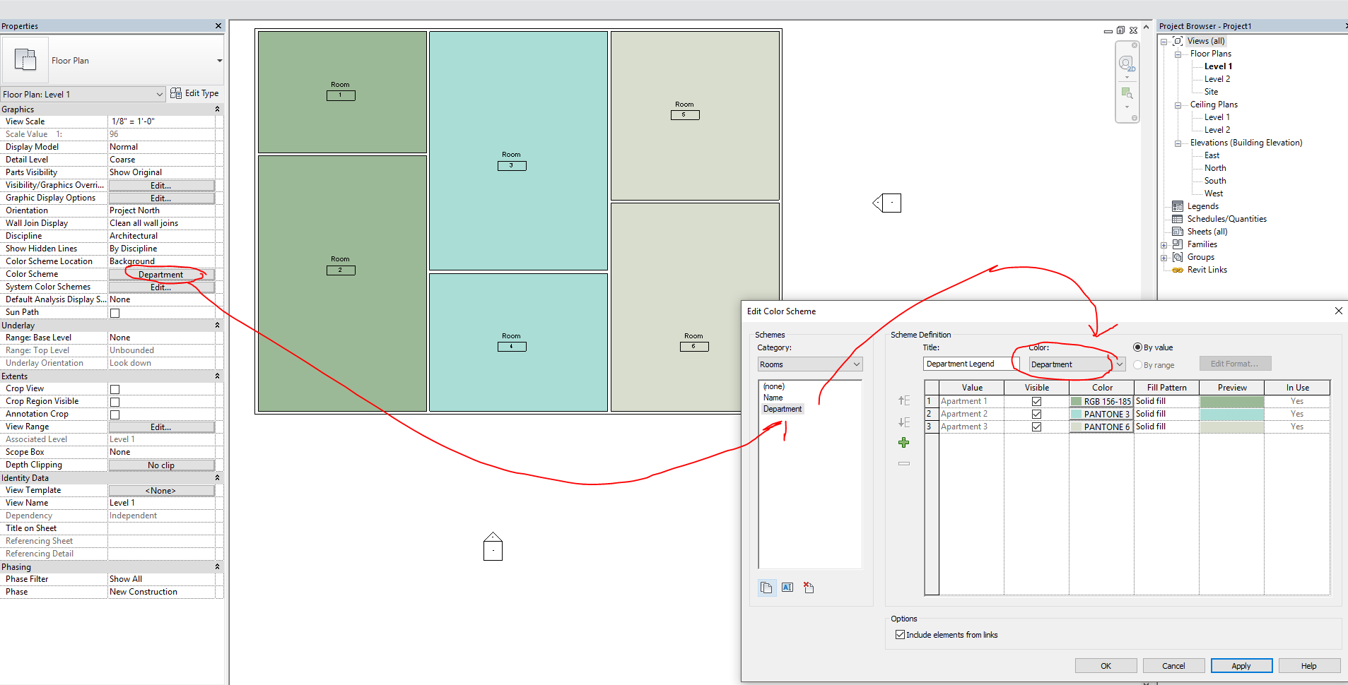 Area / Room Scheme - Autodesk Community
