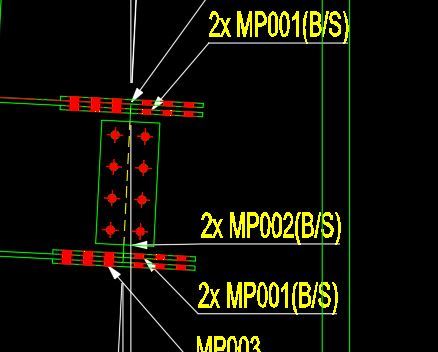 How to appear line to column's center in drawing? - Autodesk Community