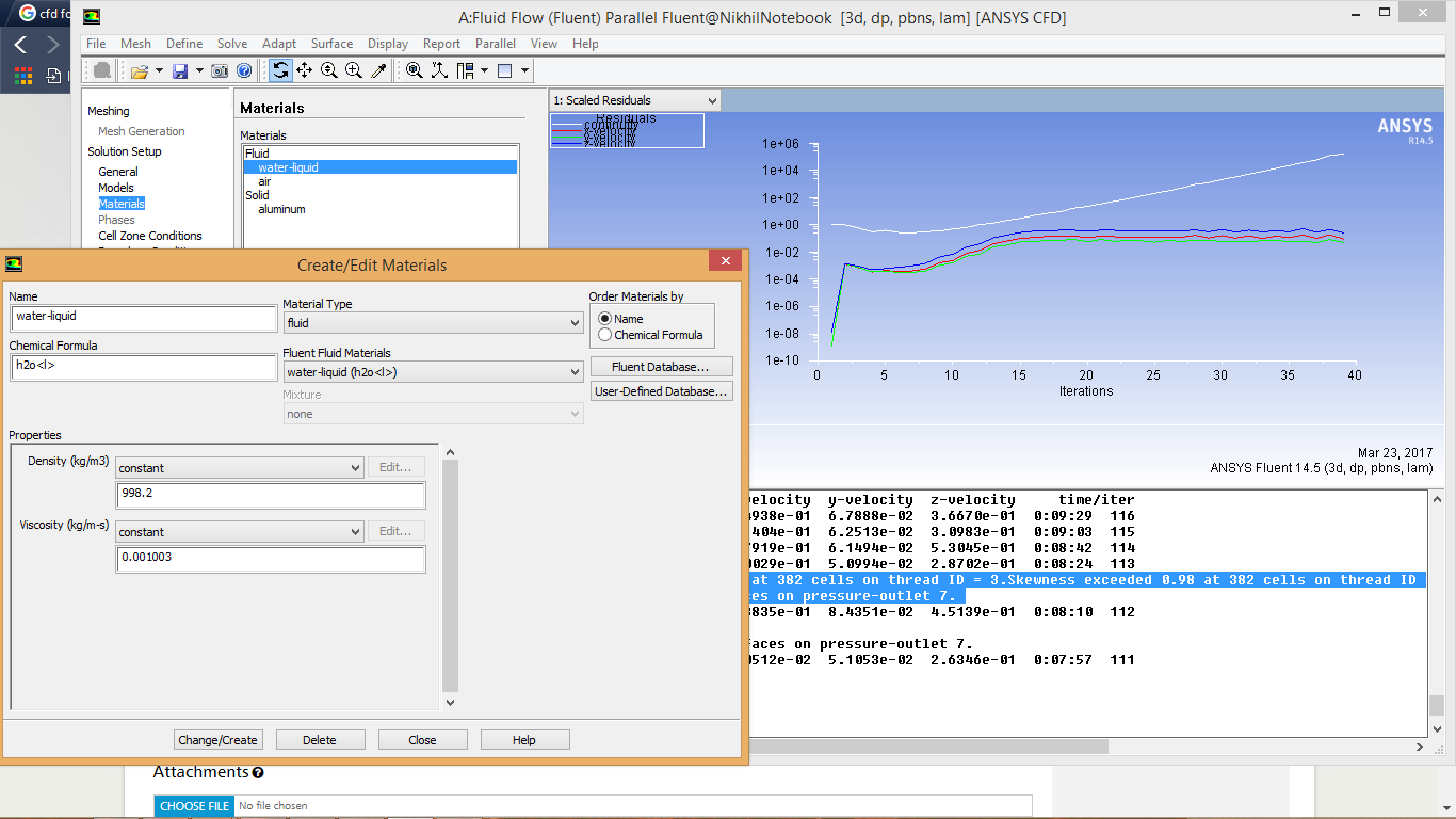 water flow analysis in ansys 14.5 - Autodesk Community