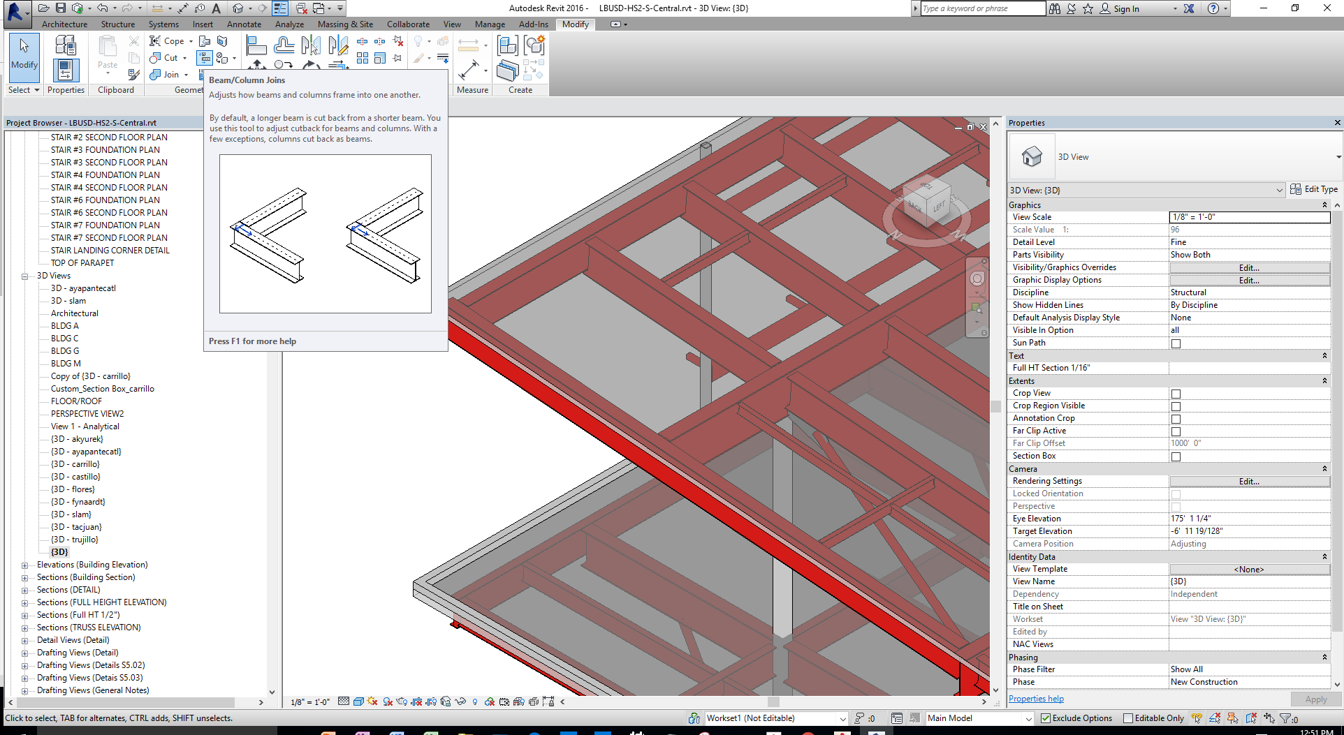 Cranked beam - or joining two beams of the same size? - Autodesk Community