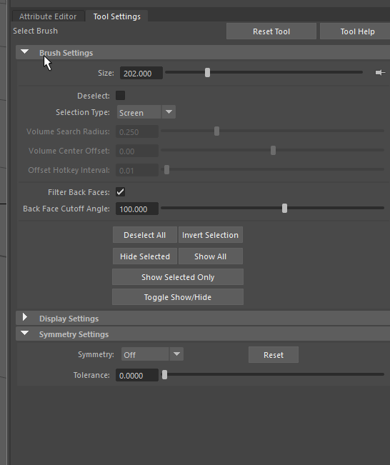 Solved: 2017 Xgen interactive grooming brush - Filter Back Faces - Autodesk Community