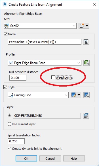 Solved: Almost Vertical profile data and displayed 3d profile - not ...