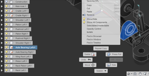 Solved: Making a mirrored, independent copy of a component - Autodesk Community