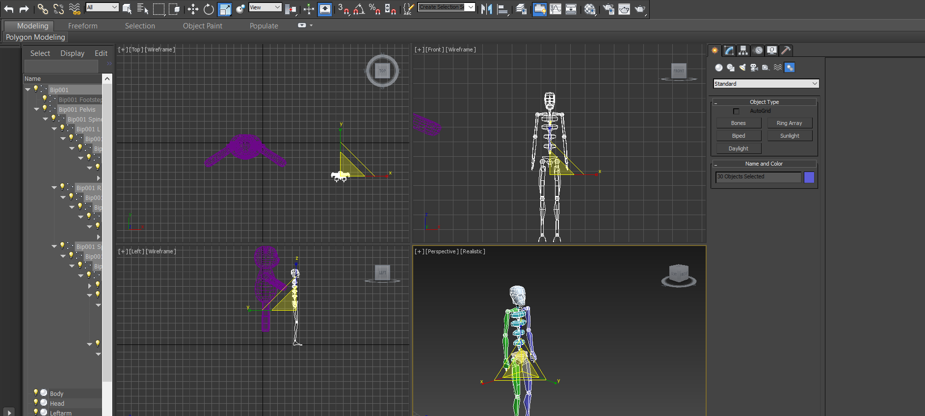 Solved: Biped Expanding Issue - Autodesk Community