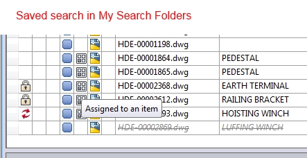 Go to item from saved search in My Search Folder - Autodesk Community