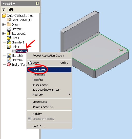 Solved: Newbie can't re-position hole, can't move or delete hole, can't resize object - Autodesk ...
