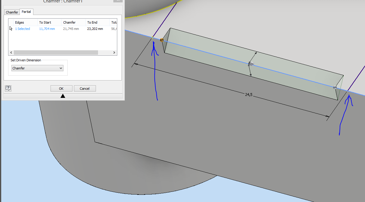 New Variable Chamfer Function "+" - Autodesk Community