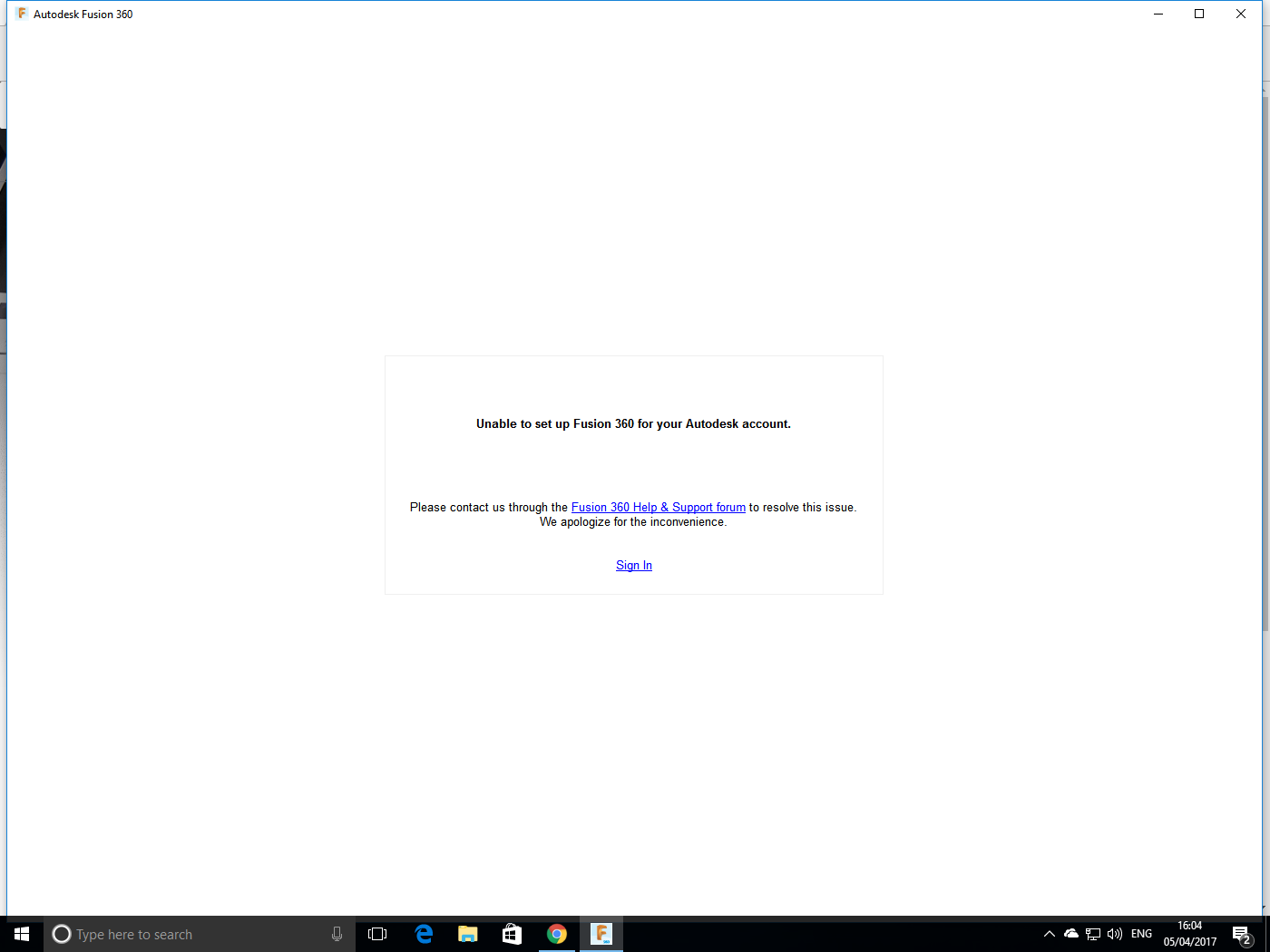 RESOLVED - Fusion 360 Outage - Autodesk Community