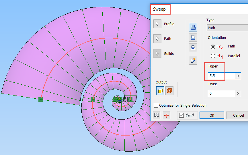 How to model a nautilus shape in Inventor - Autodesk Community