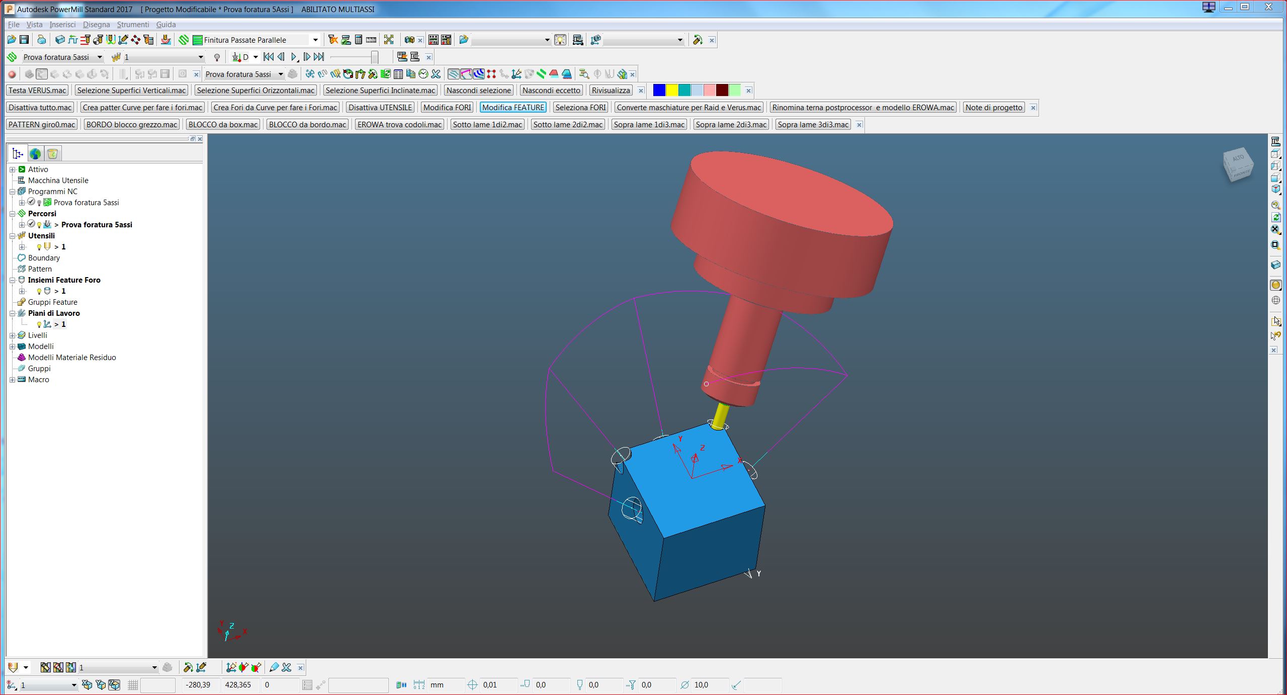 Drilling and Tapping 5axis - Autodesk Community