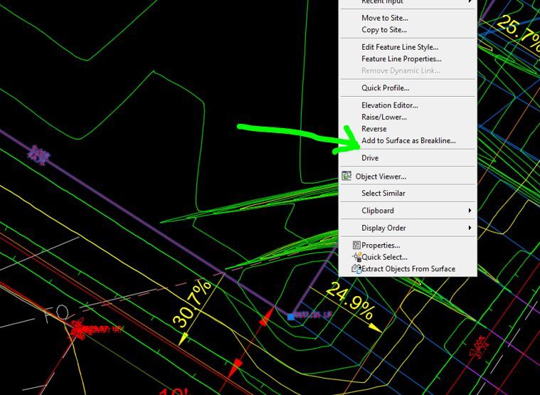 Surface - Remove Breaklines - Autodesk Community