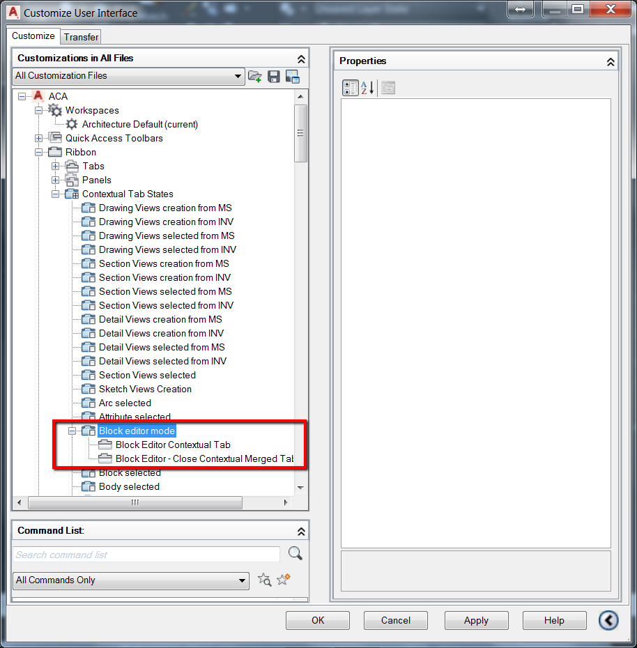 Solved: Block Editor Tab - Autodesk Community