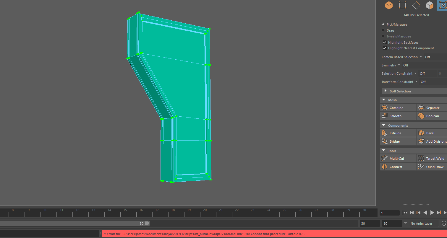 Cannot find procedure "Unfold3D" - Autodesk Community
