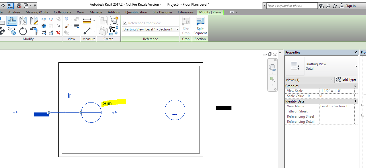 "SIM" Reference Label not displaying for Revit 2017 - Autodesk Community