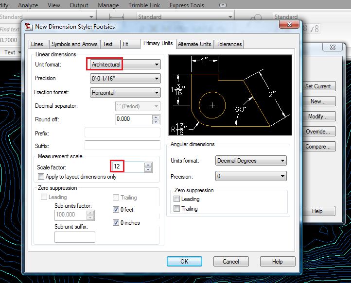 Solved: putting a ' symbol in dimentions - Autodesk Community