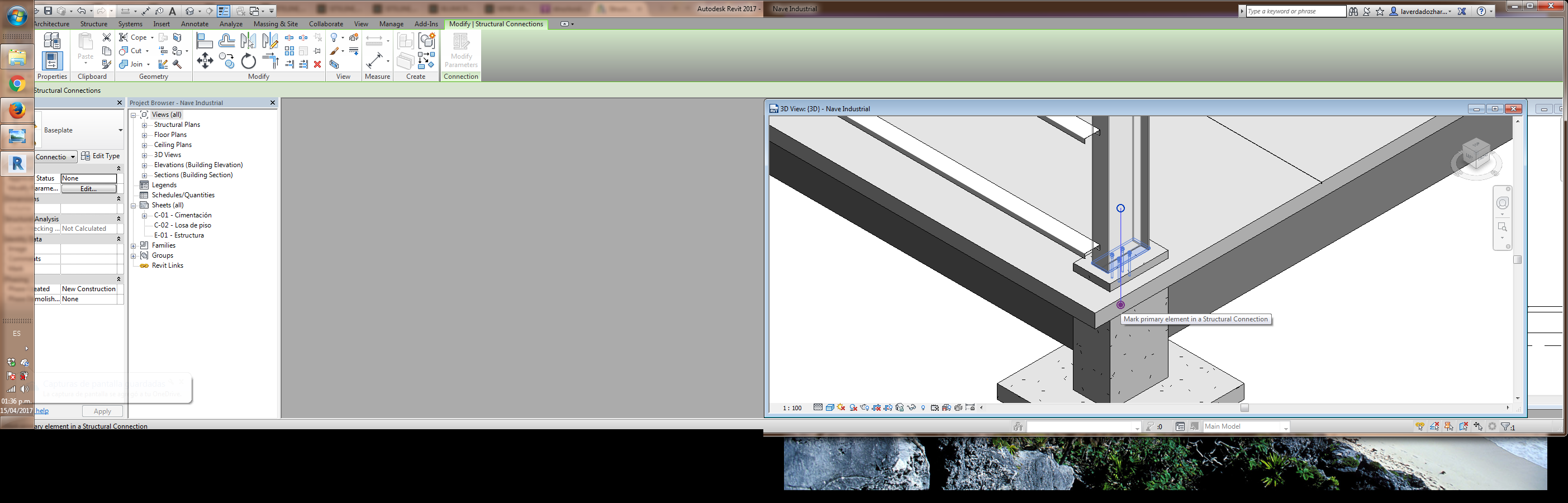 "connection creation failed" structural steel connections - Autodesk ...