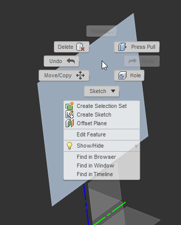 Contextual "Pop-up" menu on selection - Autodesk Community