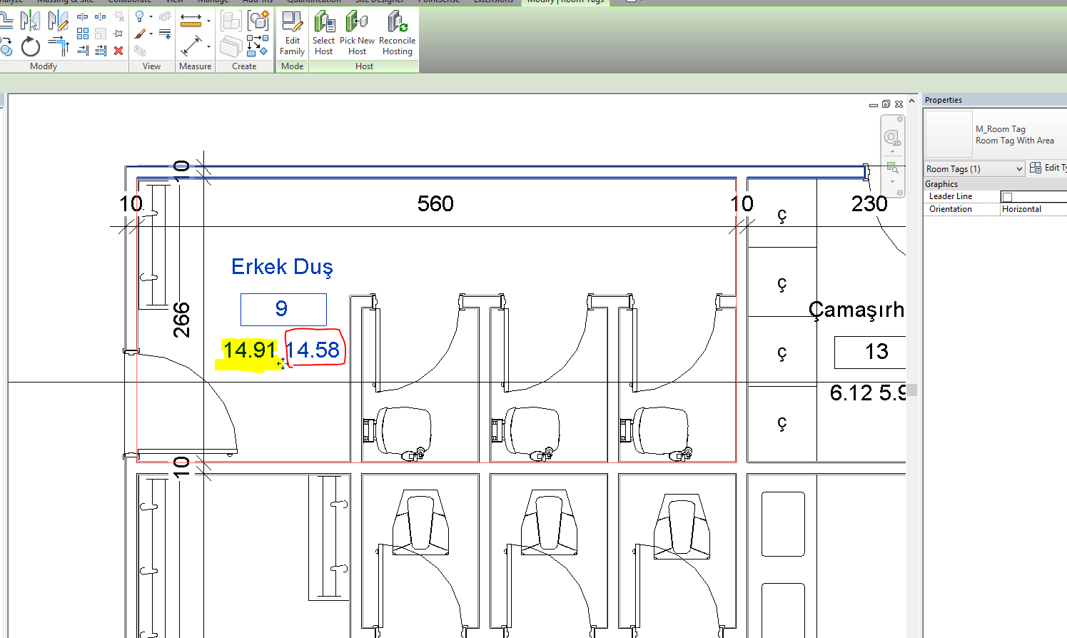 Çözüldü: Revit - Room family sınırlarına offset değeri verilebilirmi ...