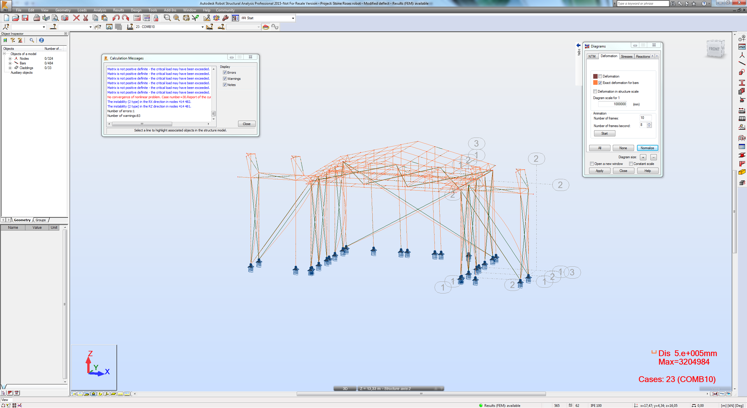 Solved: No convergence and instabilities on clad stage - Autodesk Community