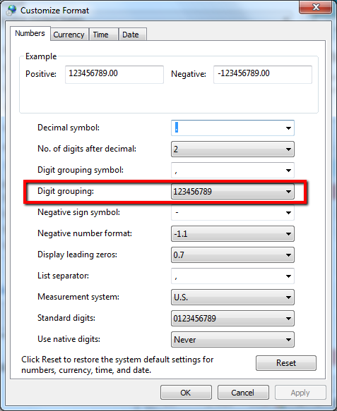 Solved: AS2017 BOM Template - turn off 1000 separator - Autodesk Community