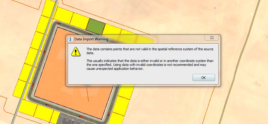 Solved: Data Import - Data invalid spatial refrence - Autodesk Community