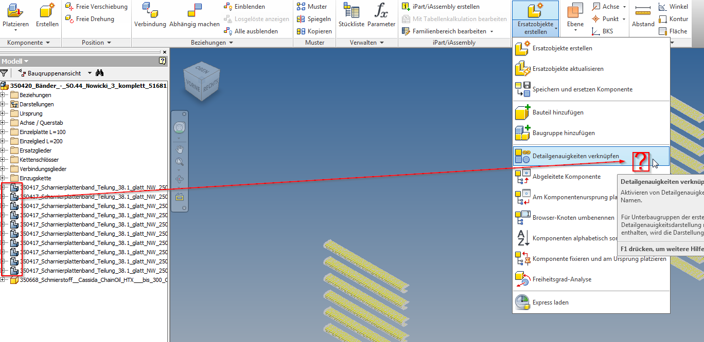 Replacing detail accuracy in the Inventor (LOD) - Autodesk Community