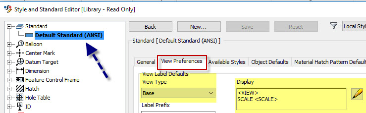 Default Drawing View Label customization - Autodesk Community