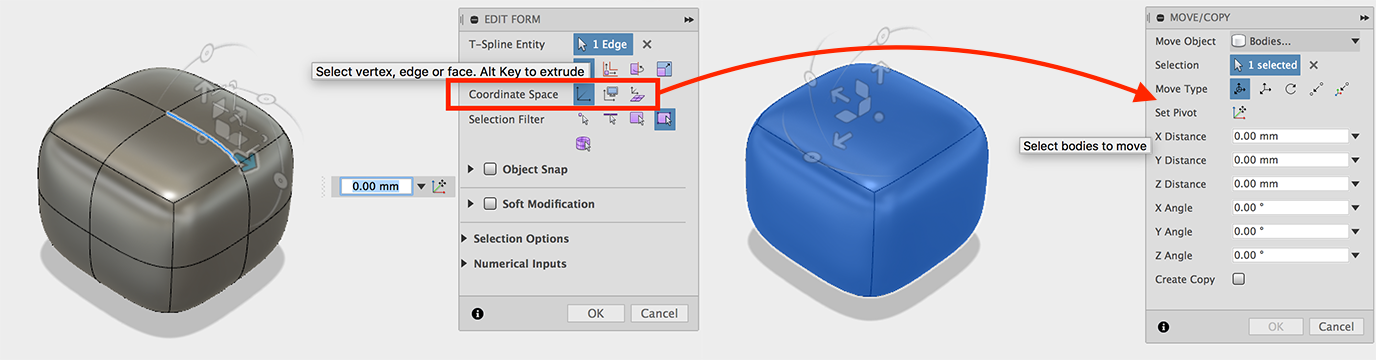 Coordinate Space Move Tools in Move Function - Autodesk Community