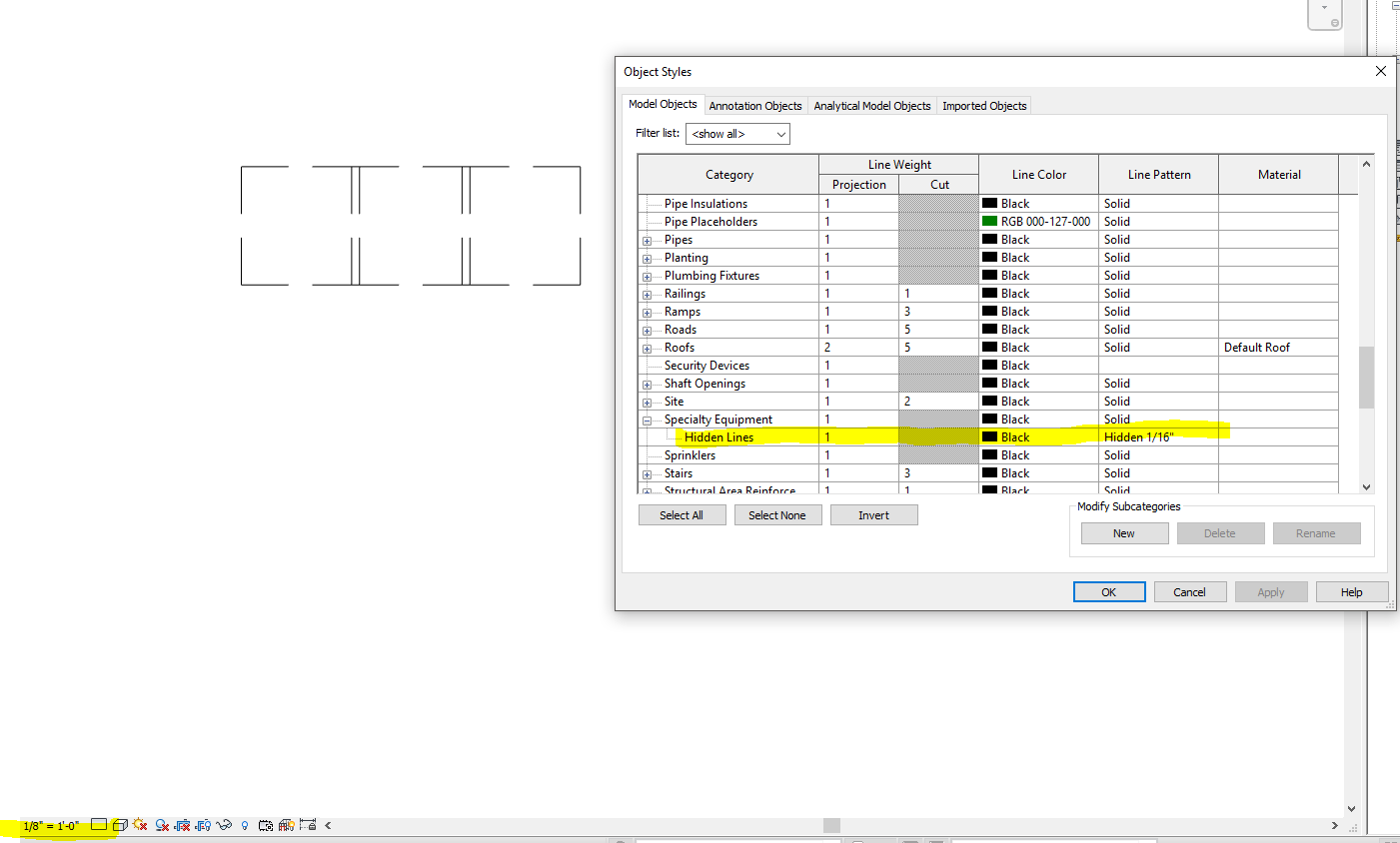 Solved: Symbolic lines do not show up as intended - Autodesk Community