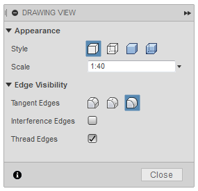 Drawing view Orientation field disappears from base view after creation ...