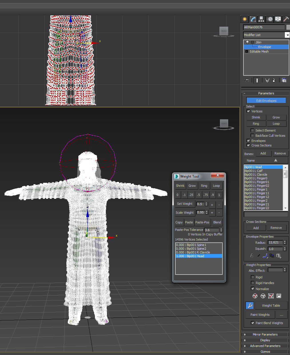 Solved: Why does physique modifier works and skin modifier does not work? - Autodesk Community