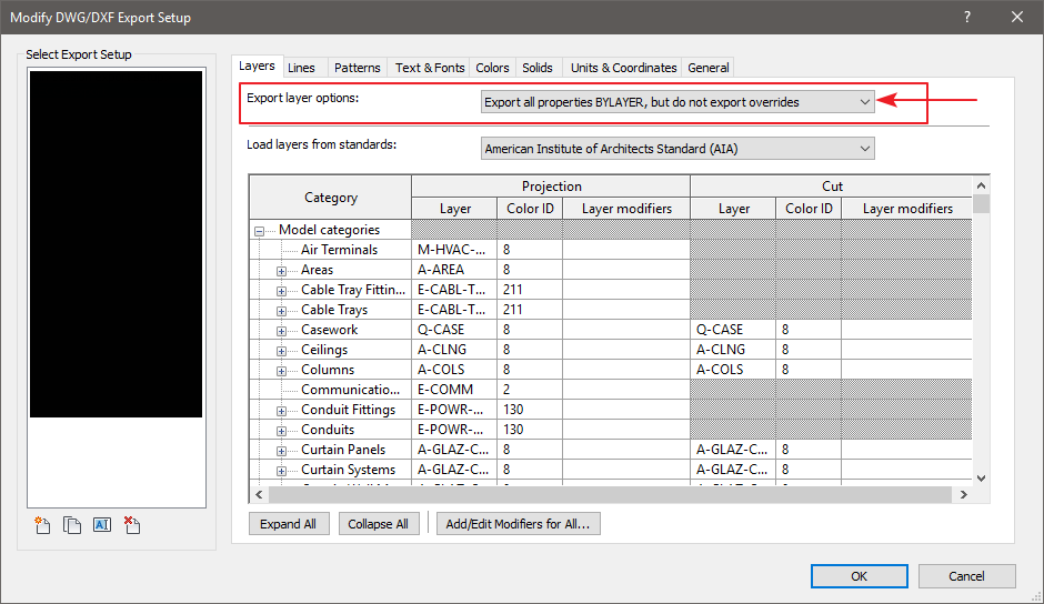 Solved: Export colors from filter to DWG - Autodesk Community