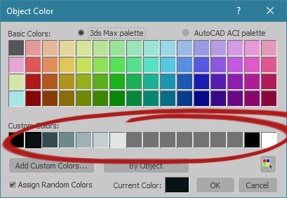 Solved: Save and load custom colors? - Autodesk Community