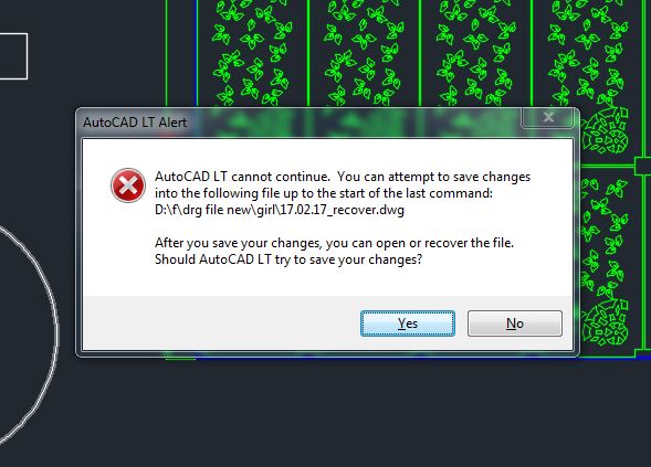 Autocad LT cannot continue - Autodesk Community