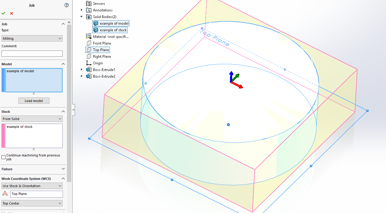 HSMWorks API to specify Model for a job? - Autodesk Community