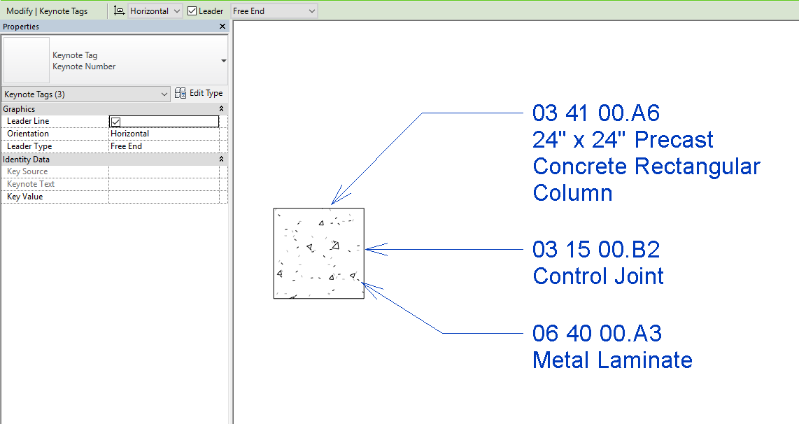 Solved: ARROW LEADER NOT ALIGNING TO TOP ROW OF TEXT IN ELEMENT KEYNOTE - Autodesk Community