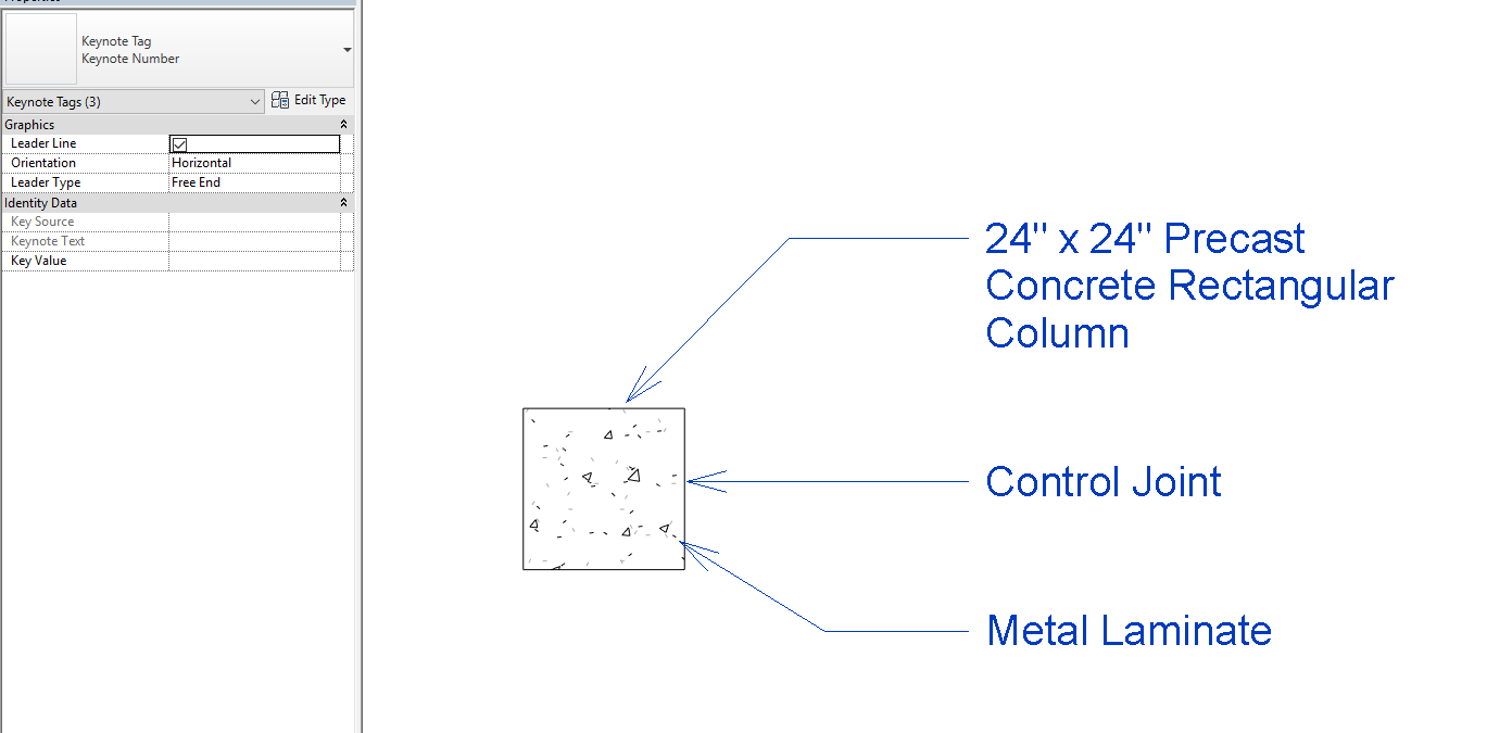 Solved: ARROW LEADER NOT ALIGNING TO TOP ROW OF TEXT IN ELEMENT KEYNOTE - Autodesk Community